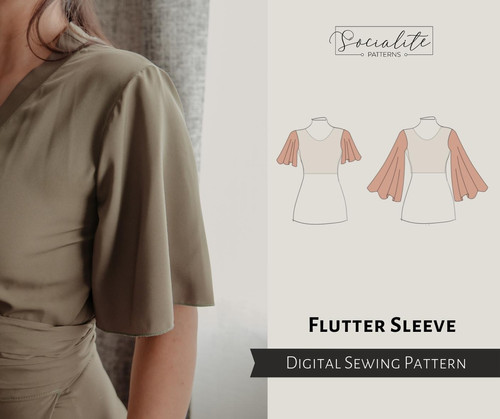 Flutter Sleeve Pattern | Socialite Patterns