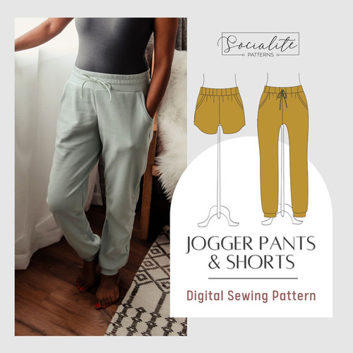 Jogger Pants Pattern | Socialite Patterns