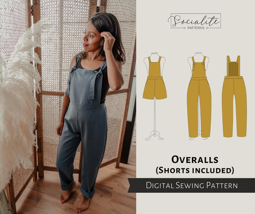 Overall Pants Pattern | Socialite Patterns