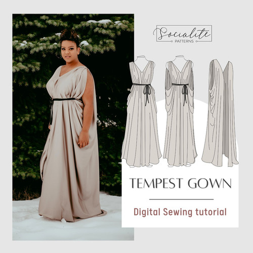 Tempest Gown Pattern | Socialite Patterns