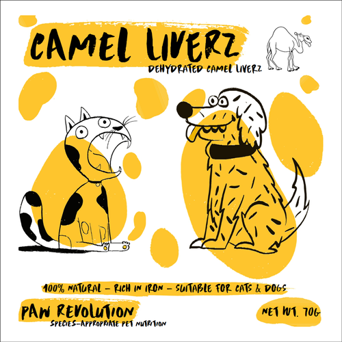 Camel Liverz - Dehydrated Camel Liver | Paw Revolution
