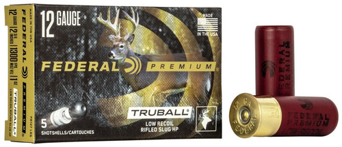 Federal TruBall Rifled Slug 12 Gauge | Woodland Firearms
