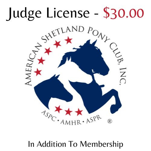 Judge License Fee | shetlandminiature