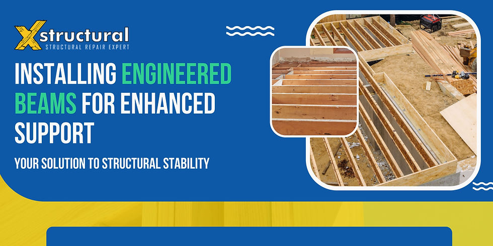 Installing Engineered Beams for Enhanced Support: Your Solution to ...