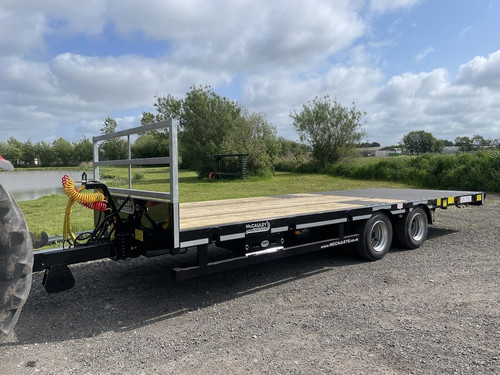 New McCauley Low Loader Tractor Trailer Hydraulic BeaverTail +VAT ...