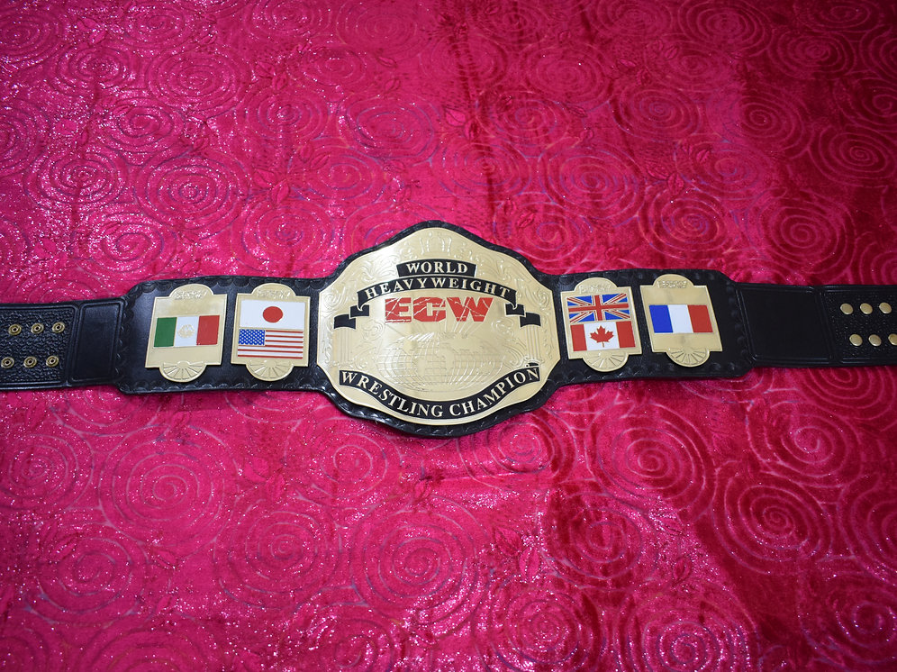 ECW World Heavyweight Championship Memorable Replica championship Belt ...
