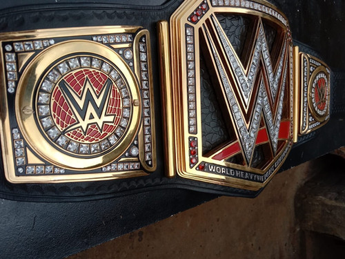 WWE World Heavyweight Championship belt, 16mm Brass CNC with Zirconia ...