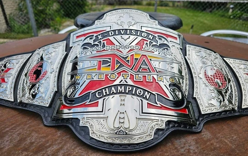NEW TNA X - Division Wrestling Championship Pure Leather Belt (2024) | CSB