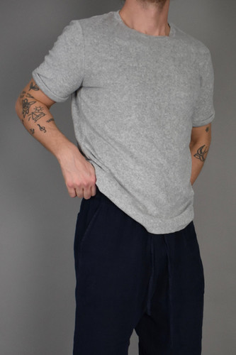 Tony Terry Tee Grey Melange | theblueuniform