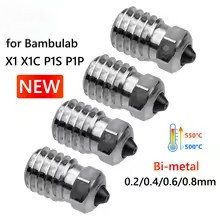 Bambu lab Bi-metal Nozzles For X1/P1 | Zee3D