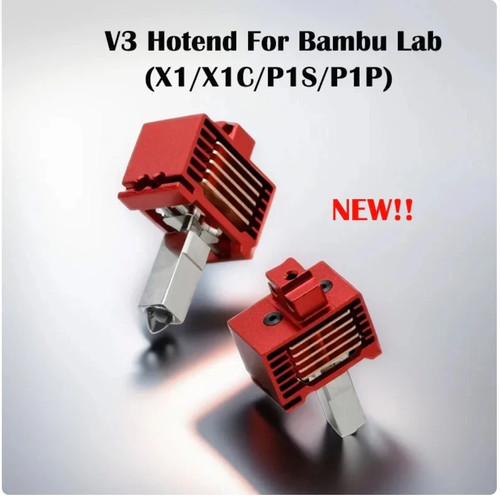 V3 Hotend for Bambu Lab (Nozzles Replaceable) | Zee3D