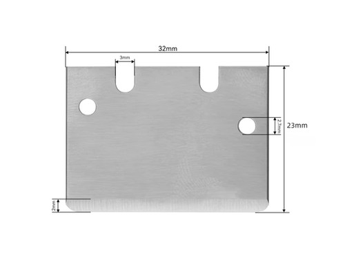 3D Printer Hot Bed Scraper Blade | Zee3D