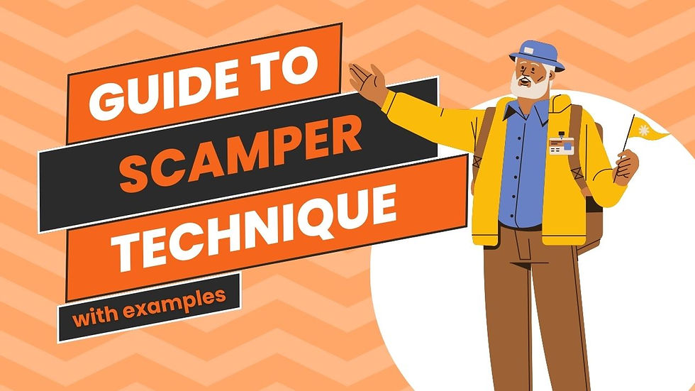A Guide to Using the SCAMPER Technique for Product Development
