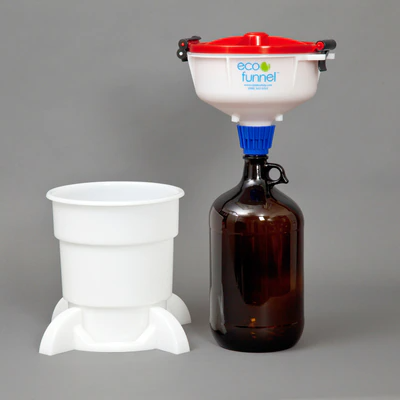 8" ECO Funnel® System, 4L Glass Bottles, Secondary Container | (주)파머I ...