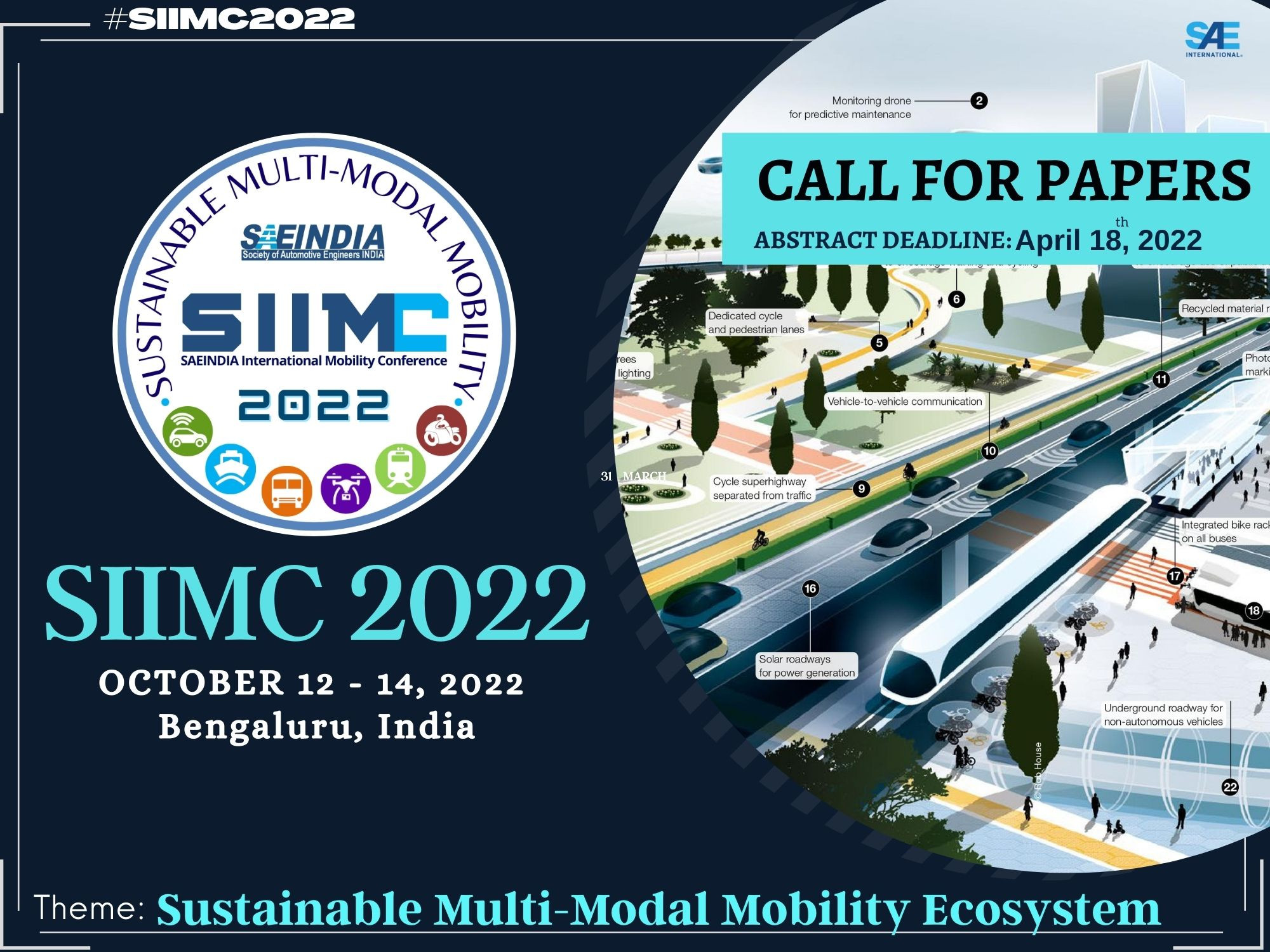 10th SAEINDIA International Mobility Conference 2022