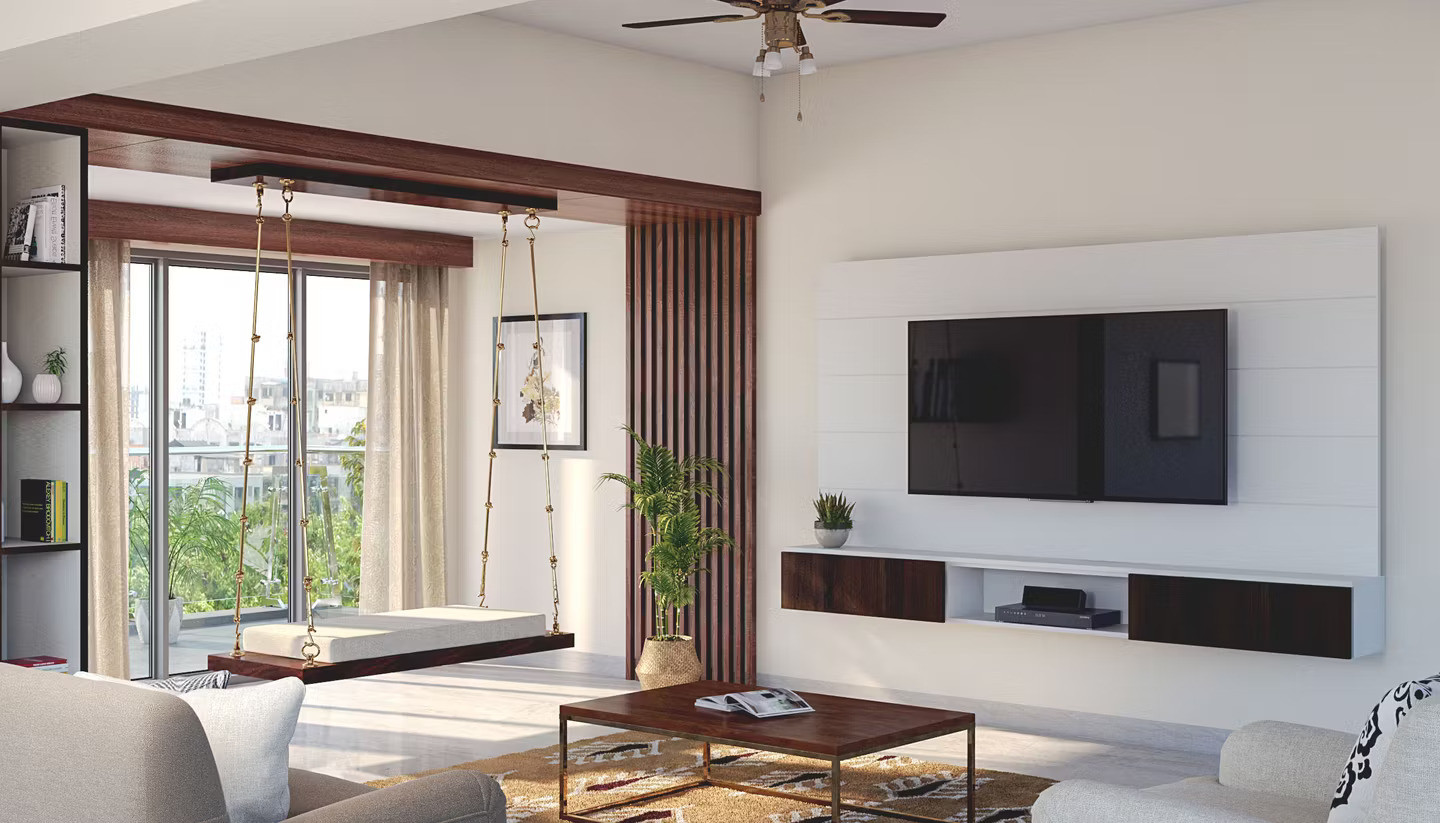 TV unit | Interior designs | Residential Interior | Construction
