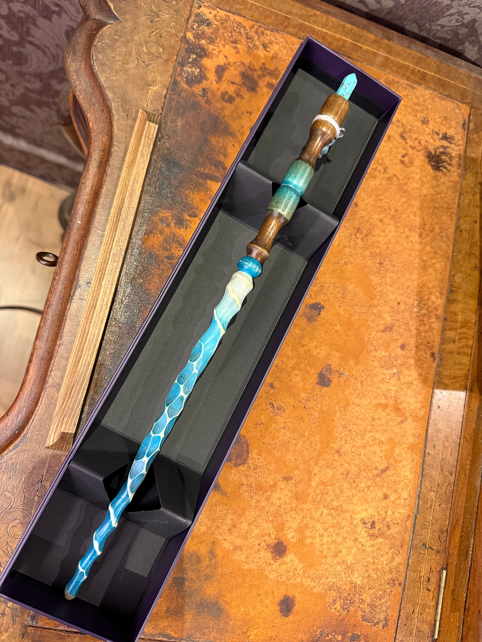 Willbott's Wands, Handcrafted real wood magic wands, UK