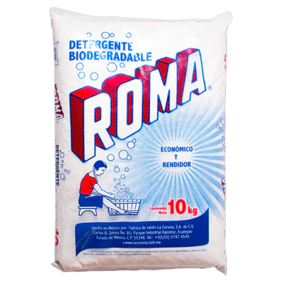 JABON EN POLVO ROMA BOLSA DE 10 KG. | Innofarmx