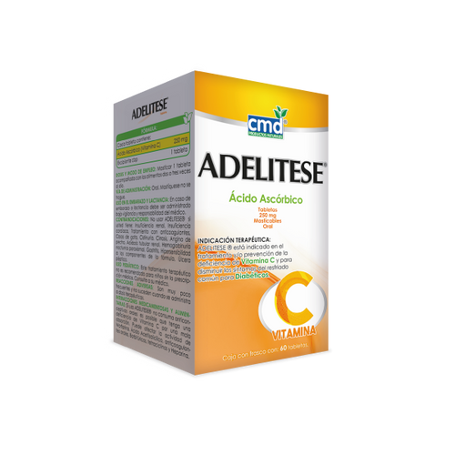 ADELITESE c/60 TABLETAS MASTICABLES 250 MG. | Innofarmx