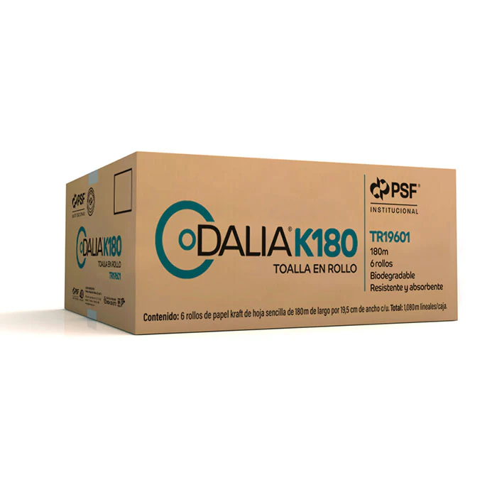 TR19601 DALIA K180 C/6 TOALLA EN ROLLO | Innofarmx