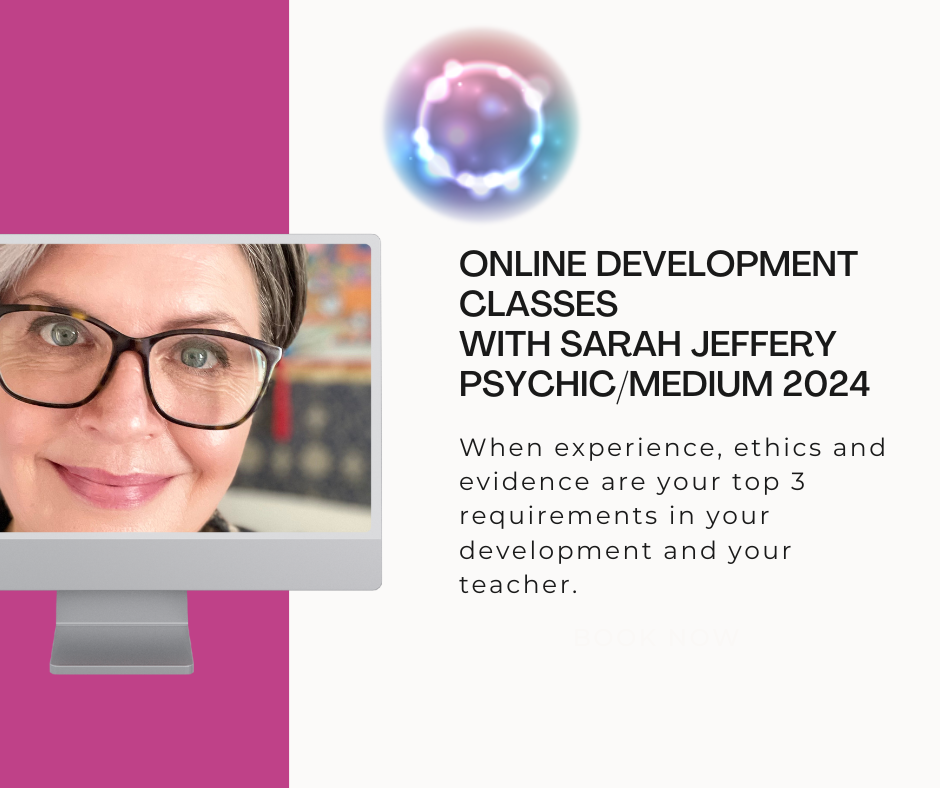Weekly Tuesday Morning Online Psychic/Mediumship Classes with Sarah ...