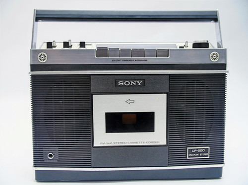 Sony CF-550 EARLY Boombox (Rental Only) | mediapollution