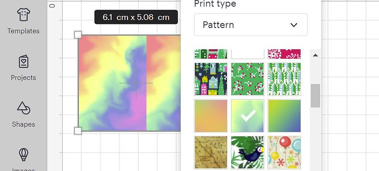 How to use a Pattern in Cricut Design Space - Kelly Rossouw