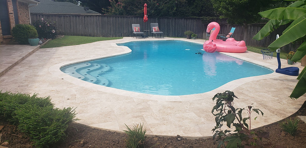 Hartsell Pool Renovations | Pool Remodel | Tarrant County, TX, USA