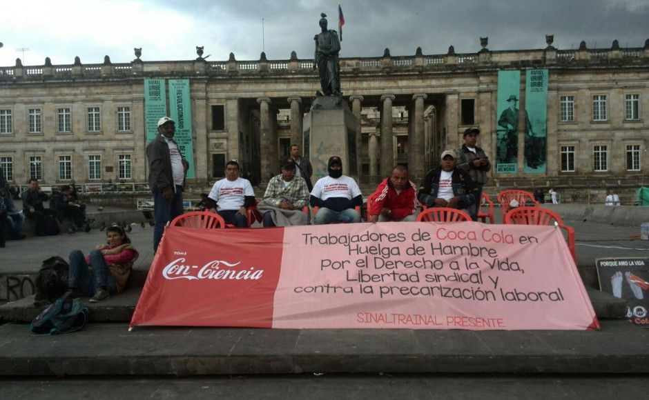 Coca-Cola’s new bottling plant threatens workers’ rights in Colombia