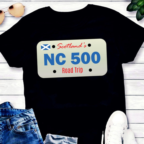 Scottish number plate Unisex T-Shirt | The Campervan Bible