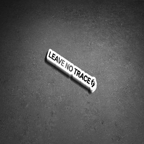 Leave No Trace Large Sticker | The Campervan Bible
