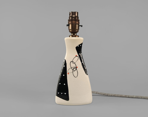 Vintage 1950s Royal Norfolk Handpainted Atomic/Googie Design Pottery ...