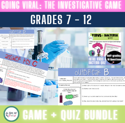 Going Viral: The Investigative Game (Virus and Bacteria) | A Gtt of Pretty