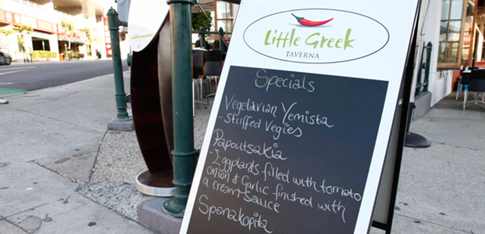 Take Away/ Order Online | The Little Greek Taverna | West End