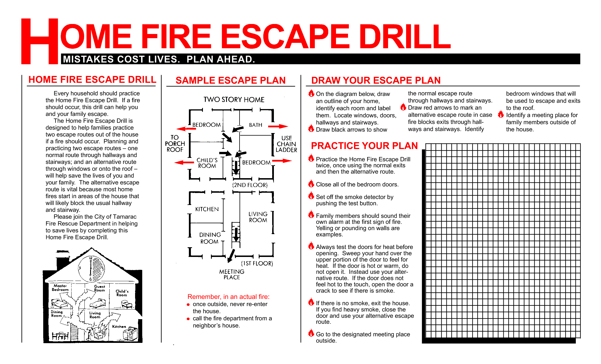 FIRE SAFETY FOR PRE K AND ELEMENTARY STUDENTS