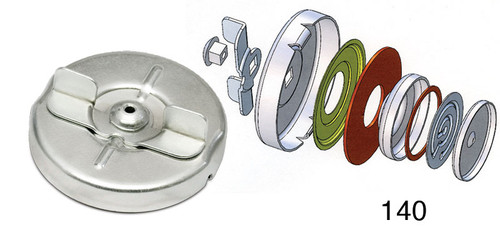 Danchuk 1953-1957 Chevy Original Gas Cap (Best) | OrangeCountyHotrods