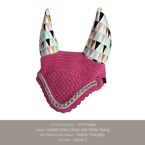 Boduke Bonnet Golden Triangles | soulsbydesign