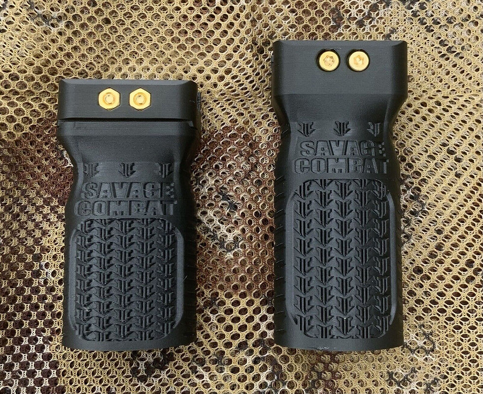 NEW Savage Combat SCR Foregrip Short Carbon Fiber PETG | SavageCombat