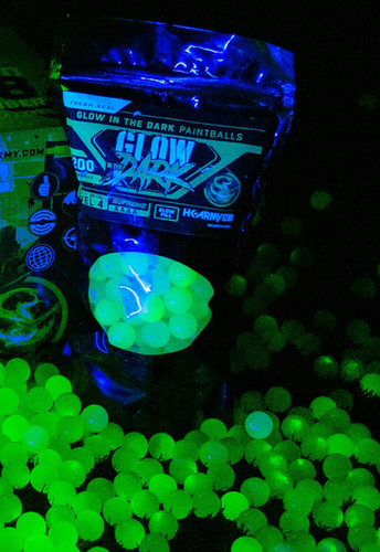 HK Army Supreme Glow In the Dark Paintballs 500rd Bag | SAVAGE COMBAT PB