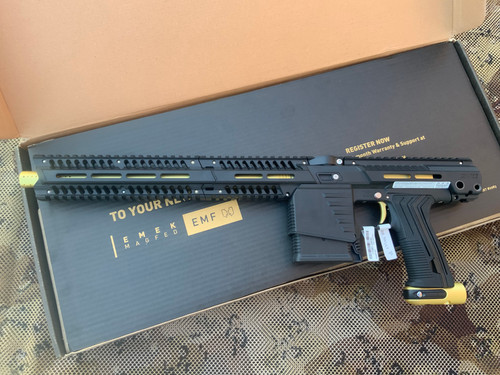 Planet Eclipse Emek EMF100 Paintball Marker Mag-Fed PAL Compatible Gold ...