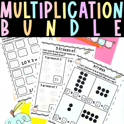 Multiplication Worksheets Multiply by 2, 5 and 10 Bundle | Crayon Lane ...