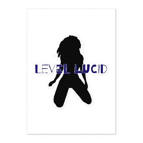 Level Lucid Logo Sticker sheet | LEVEL LUCID