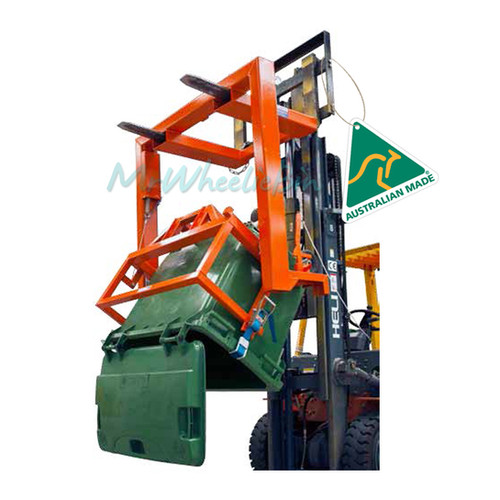 FWC66 FORKLIFT BIN TIPPER 660L/1100L CRADLE | Mr Wheelie Bin