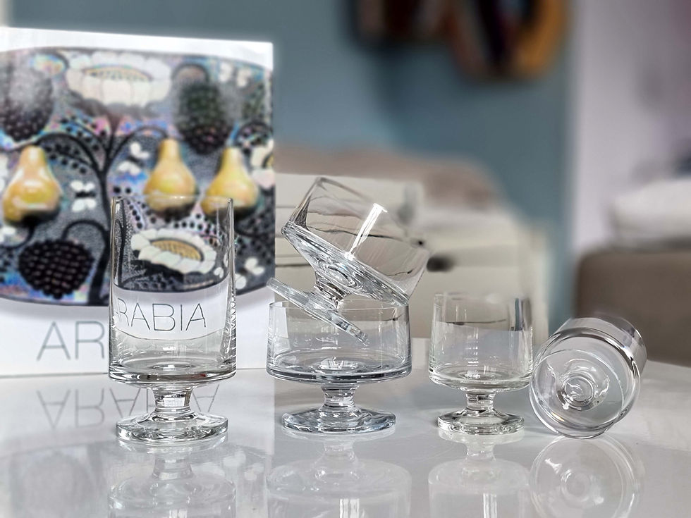 Holmegaard 'Stub' glasses | ShapedInScandinavia