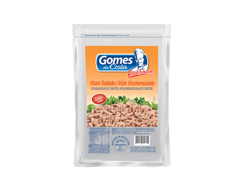 ATUM GRANDE RALADO EM ÓLEO POUCH GOMES DA COSTA 1 KG | RF PMG Atacadista