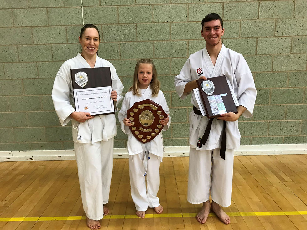Kyu Gradings - 18th September 2022