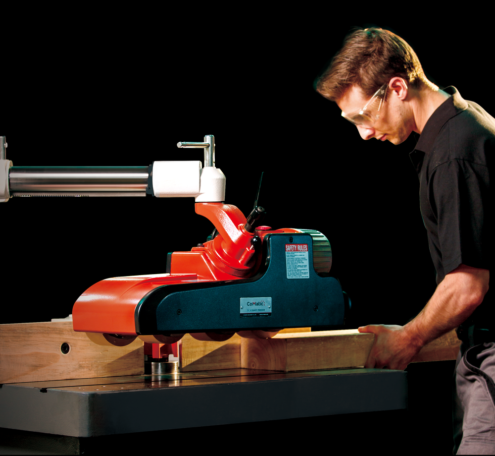 Which power feeder is ideal for my shaper?