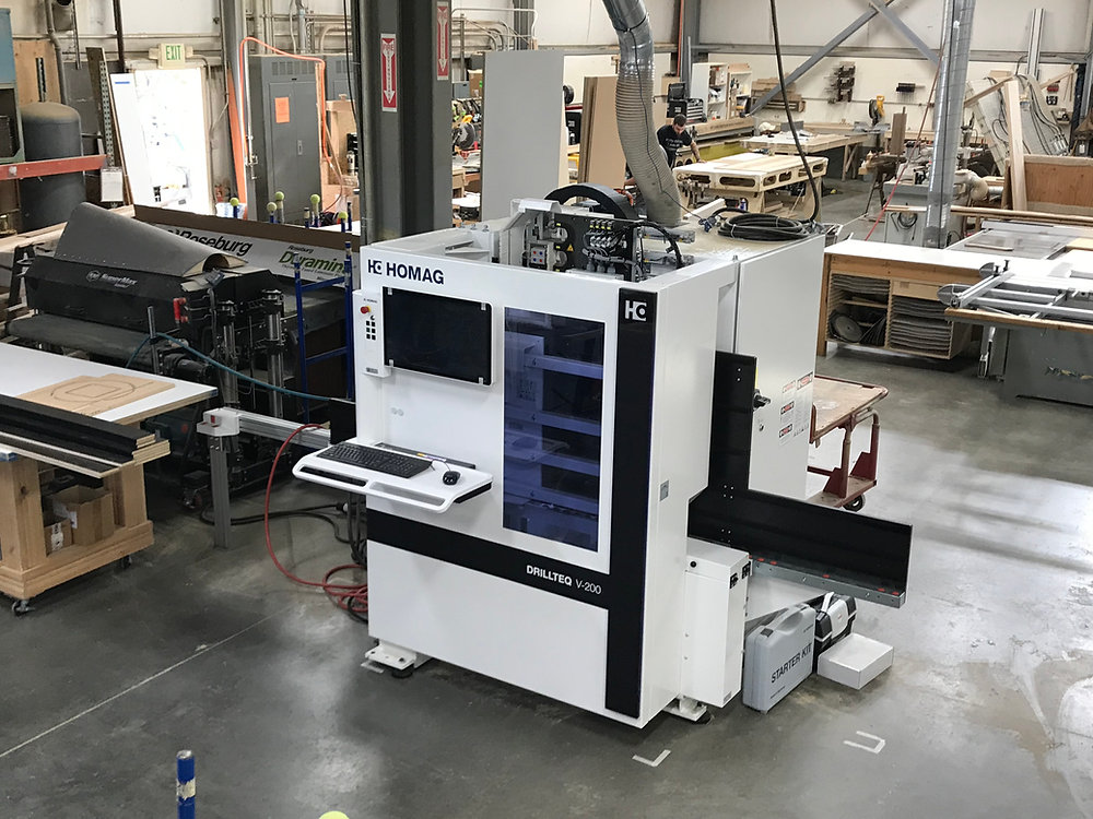 HOMAG Drillteq V-200 Drill and Dowel Machine - Hyrum