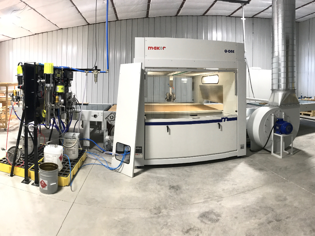 Makor Q-One Spray Machine System - Tremonton