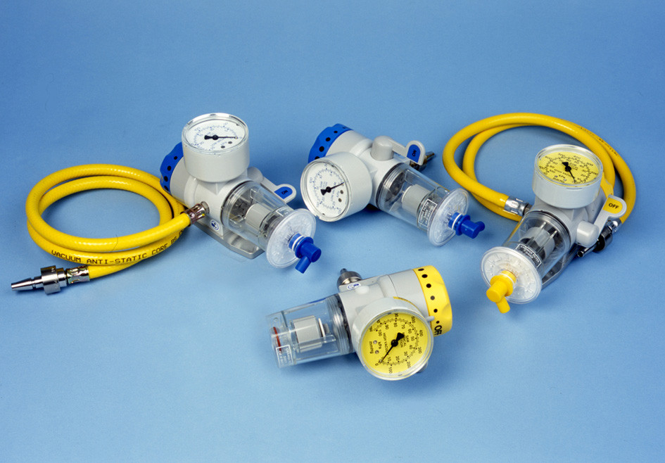 MGE - Pipeline Vacuum Regulators and Oxygen Flow Meters